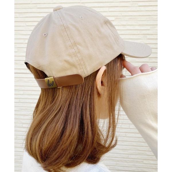 『タイムセール実施中』ZOZO問い合わせ番号:53916700ショップ:wears，ウェアーズブランド:wears，ウェアーズ商品名:【wears original】STONE WASHED TWILL CAP 本革 ベルト キャップ ハッ...