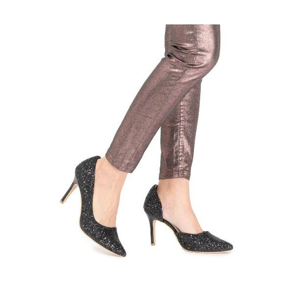 『タイムセール実施中』ZOZO問い合わせ番号:53920163ショップ:Mafmof，マフモフブランド:Miminy Piminy，ミミニー ピミニー商品名:MiminyPiminy(ミミニー ピミニー) グリッターのポインテッドパンプスカ...