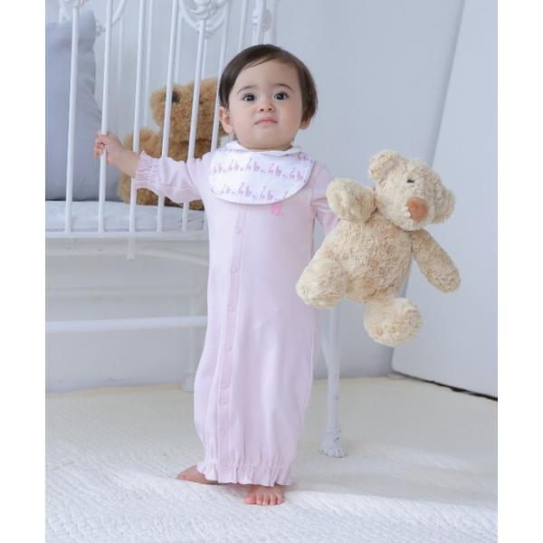 ※このアイテムは返品・交換対象外商品です。ZOZO問い合わせ番号:53923227ショップ:HAKKA，ハッカブランド:hakka baby，ハッカベビー商品名:[ベビー]ワンポイントアニマル長袖2WAYカバーオールスタイセットカテゴリ:マ...