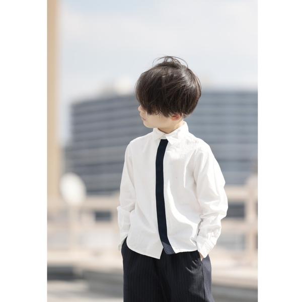 ZOZO問い合わせ番号:53940838ショップ:ARCH&amp;LINE，アーチアンドラインブランド:ARCH &amp; LINE，アーチアンドライン商品名:ネクタイ風 長袖シャツ KNIT TIE SHIRTカテゴリ:トップス&gt...