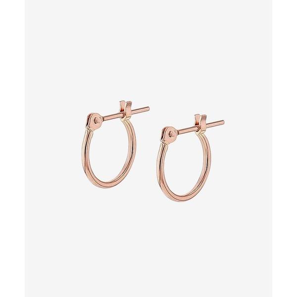 ※このアイテムは返品・交換対象外商品です。ZOZO問い合わせ番号:53960907ショップ:BLOOM ONLINE STORE，ブルームオンラインストアブランド:ESTELLE，エステール商品名:K18 ピンクゴールド フープピアス(S)...