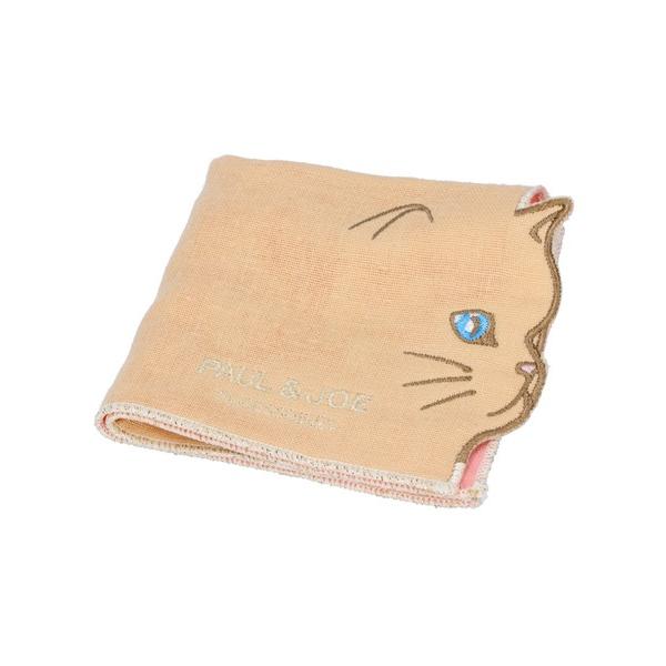 ZOZO問い合わせ番号:53972561ショップ:MARK'S，マークスブランド:PAUL&amp;JOE，ポールアンドジョー商品名:ハンカチ M PAUL ＆ JOE　ポール＆ジョー/キャットフェイスカテゴリ:財布/小物>ハンカチ/...