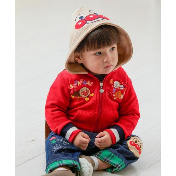 ZOZO問い合わせ番号:53978105ショップ:BANDAI APPAREL SHOP，バンダイアパレルショップブランド:ANPANMAN KIDS COLLECTION，アンパンマンキッズコレクション商品名:アンパンマンなりきりパーカカ...
