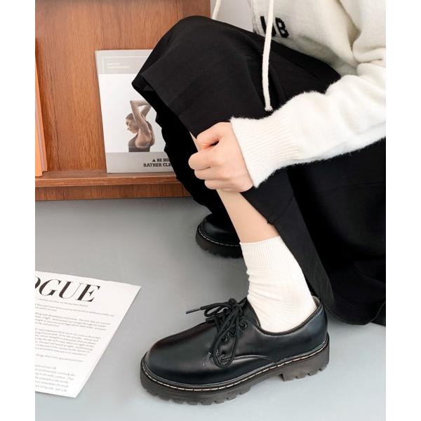 『セール実施中』ZOZO問い合わせ番号:54014639ショップ:Shoes in Closet -シュークロ-，シューズインクローゼットブランド:Shoes in Closet，シューズインクローゼット商品名:厚底 レースアップ マニッシ...