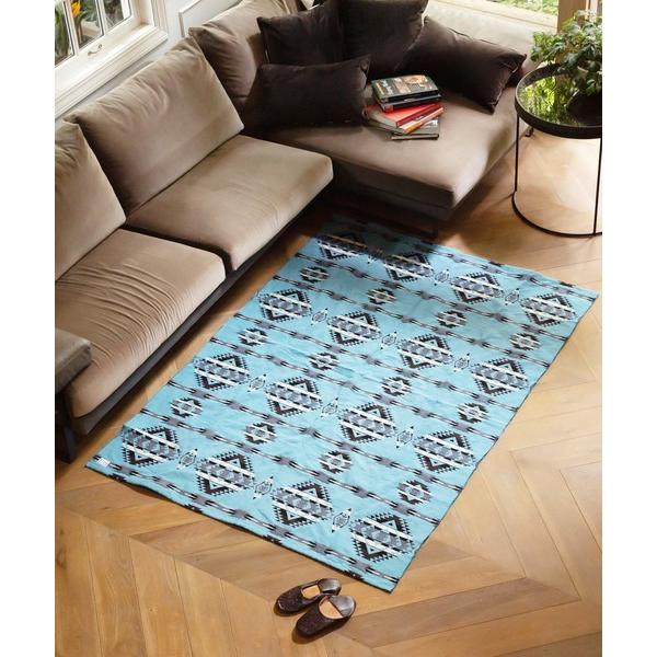 ZOZO問い合わせ番号:54014800ショップ:チャイハネ，チャイハネブランド:チャイハネ，チャイハネ商品名:【チャイハネ】オルテガ柄大判コットンラグ Lサイズカテゴリ:インテリア>ラグ/マットブランド品番:IPSP03A1素材:綿...