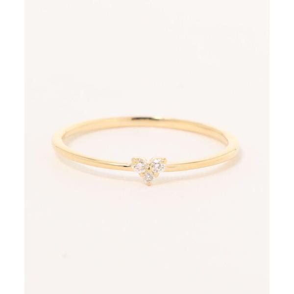 ZOZO問い合わせ番号:54028992ショップ:con affetto，コンアフェットブランド:con affetto(original)，コン アフェット商品名:K18ダイヤハートリングカテゴリ:アクセサリー>リングブランド品番:...