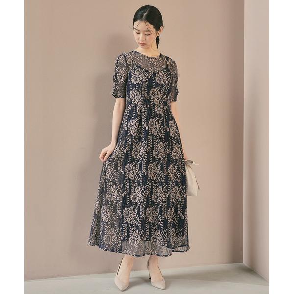 ZOZO問い合わせ番号:54032086ショップ:kaene，カエンブランド:kaene，カエン商品名:配色レースエプロンワンピース【結婚式 二次会 同窓会 謝恩会 お呼ばれドレス】カテゴリ:ワンピース/ドレス>ドレスブランド品番:1...