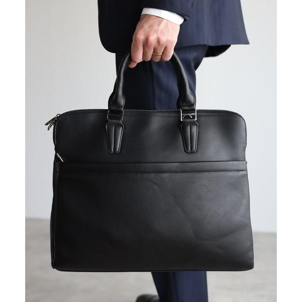 『タイムセール実施中』ZOZO問い合わせ番号:54068278ショップ:Bonjour Sagan，ボンジュールサガンブランド:GUSCIO UOMO，グッシオ ウォーモ商品名:【グッシオ ウォーモ】本革風PUレザー　ビジネスバッグ/ブリー...