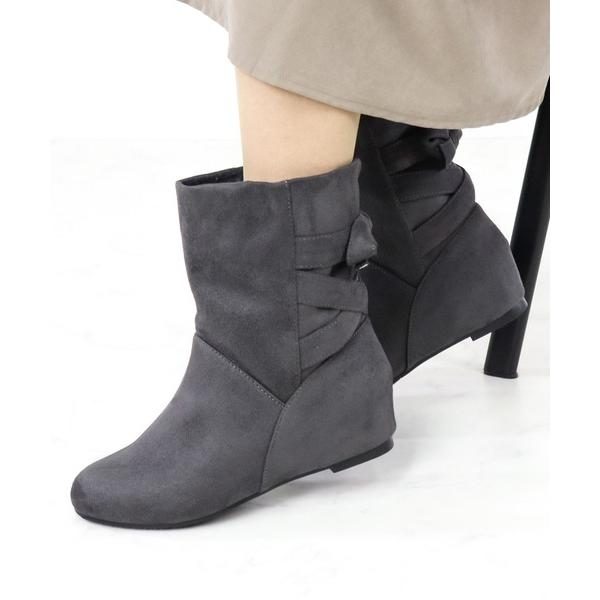 『セール実施中』ZOZO問い合わせ番号:54081562ショップ:atmos pink，アトモスピンクブランド:LibertyDoll，リバティードール，MS，エムエス商品名:Liberty doll / インヒールバックリボンブーツ(90...