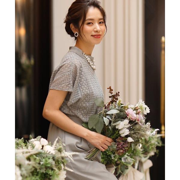 『タイムセール実施中』ZOZO問い合わせ番号:54088380ショップ:PourVous，プールヴーブランド:PourVous，プールヴー商品名:オールインワン ドレス 結婚式＆ワイドパンツハイネック フォーマル ロング丈 オケージョンドレ...