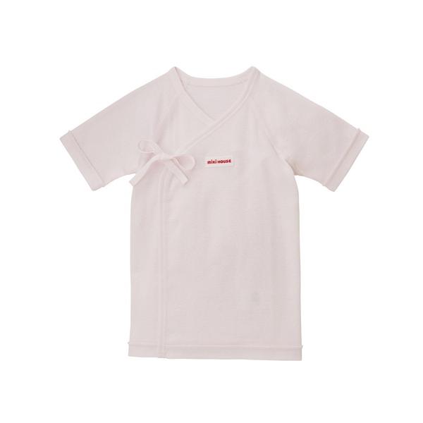 ※このアイテムは返品・交換対象外商品です。ZOZO問い合わせ番号:54098034ショップ:MIKI HOUSE，ミキハウスブランド:MIKI HOUSE，ミキハウス商品名:ピュアベール　フライス短肌着カテゴリ:ママ＆ベビー>肌着ブラ...