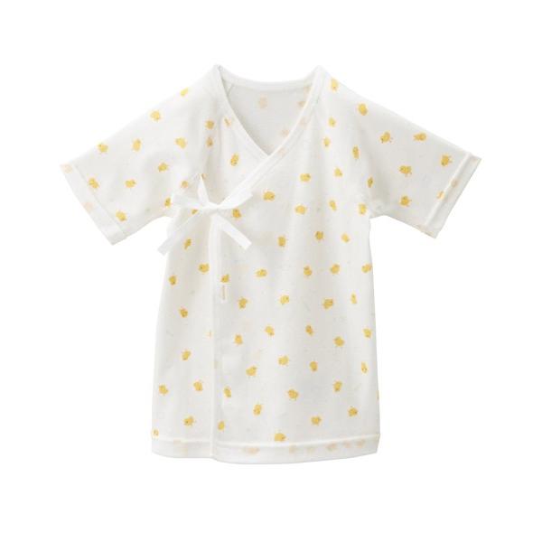 ※このアイテムは返品・交換対象外商品です。ZOZO問い合わせ番号:54098038ショップ:MIKI HOUSE，ミキハウスブランド:MIKI HOUSE，ミキハウス商品名:ピュアベール　ひよこ柄のフライス短肌着カテゴリ:ママ＆ベビー&gt...