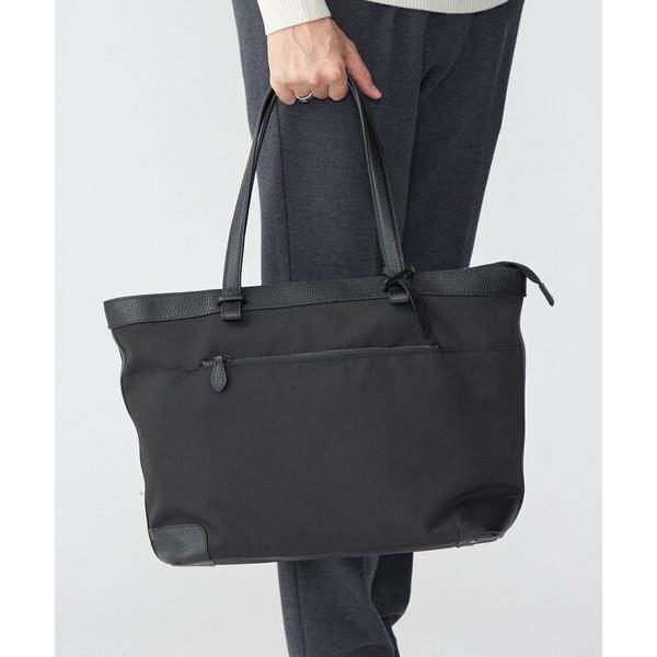 ZOZO問い合わせ番号:54102862ショップ:SHIPS，シップスブランド:SHIPS，シップス商品名:SHIPS: シュリンクレザー × ファブリック コンビ トートバッグカテゴリ:バッグ>トートバッグブランド品番:118-43...