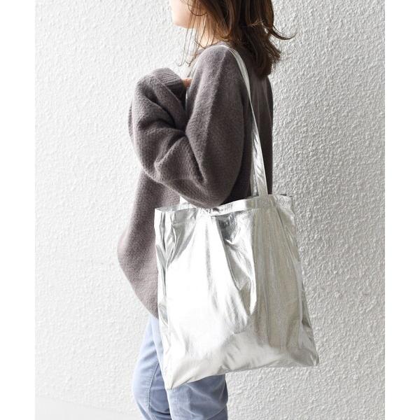 『セール実施中』ZOZO問い合わせ番号:54108955ショップ:SHIPS for women，シップス フォー ウィメンブランド:SHIPS，シップス商品名:メタリック 3パーテーション エコバッグカテゴリ:バッグ>エコバッグ/サ...