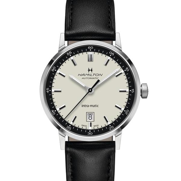 ZOZO問い合わせ番号:54464152ショップ:HAMILTON，ハミルトンブランド:HAMILTON，ハミルトン商品名:HAMILTON [ハミルトン] 腕時計 Intra-Matic （イントラマティック）  オート 自動巻き 40M...