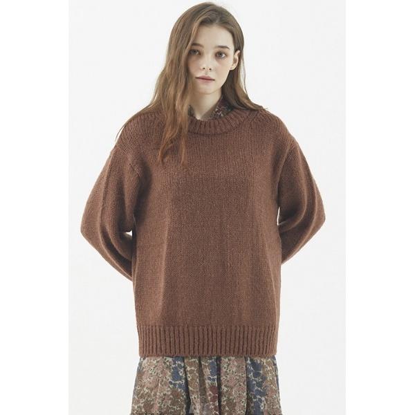 『セール実施中』ZOZO問い合わせ番号:54465044ショップ:KONVINI，コンビニブランド:manavis7，マナビスセブン，KONVINI，コンビニ商品名:【MANAVIS7 】LOOSE FIT ALPACA WOOL KNIT...