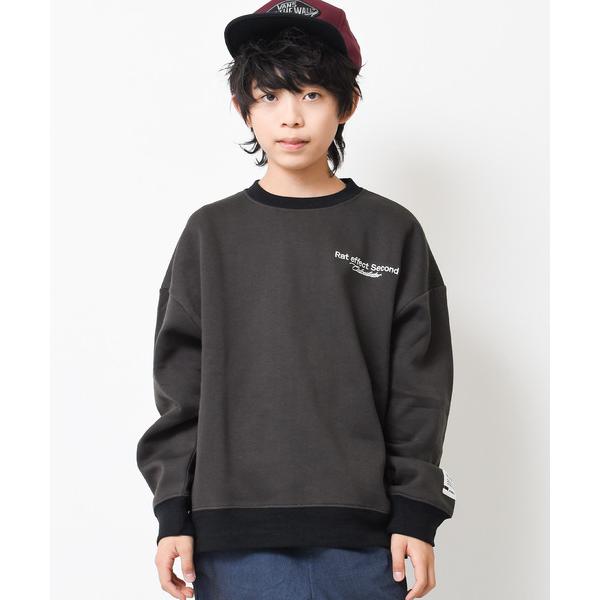 『セール実施中』ZOZO問い合わせ番号:54531064ショップ:SHUSHU，シュシュブランド:RAT EFFECT，ラットエフェクト，SHUSHU，シュシュ商品名:【裏起毛】スリット配色スーパービッグトレーナーカテゴリ:トップス>...