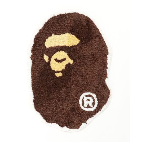 ZOZO問い合わせ番号:55380870ショップ:A BATHING APE，ア ベイシング エイプブランド:A BATHING APE，アベイシングエイプ商品名:APE HEAD RUG MAT Mカテゴリ:インテリア>ラグ/マット...