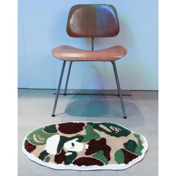 ZOZO問い合わせ番号:55381253ショップ:A BATHING APE，ア ベイシング エイプブランド:A BATHING APE，アベイシングエイプ商品名:ABC CAMO APE HEAD RUG MAT Mカテゴリ:インテリア&...