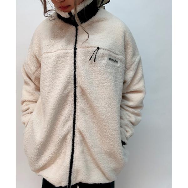 『セール実施中』ZOZO問い合わせ番号:55381994ショップ:aimoha，アイモハブランド:aimoha，アイモハ商品名:ユニセックスボアジャケット (AW)カテゴリ:ジャケット/アウター>ブルゾンブランド品番:sdn40920...