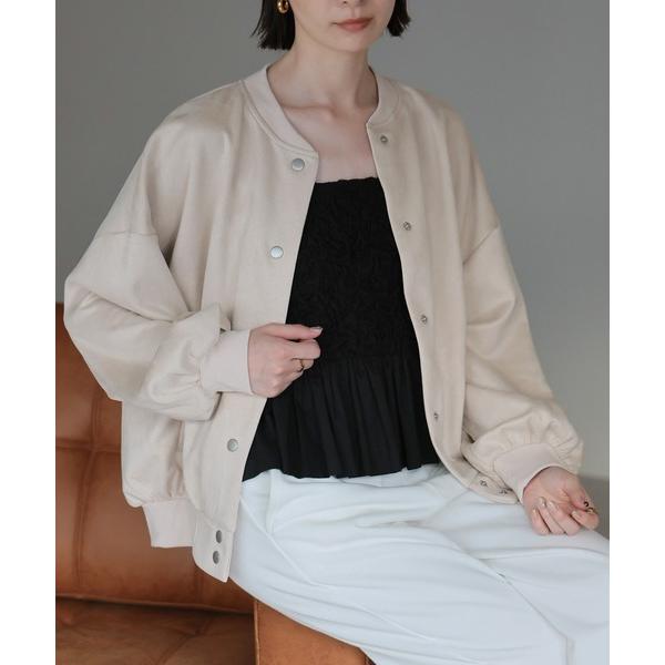 『タイムセール実施中』ZOZO問い合わせ番号:55401793ショップ:Bonjour Sagan，ボンジュールサガンブランド:Fizz，フィズ商品名:スウェードポンチスタジャンカテゴリ:ジャケット/アウター>スタジャンブランド品番:...