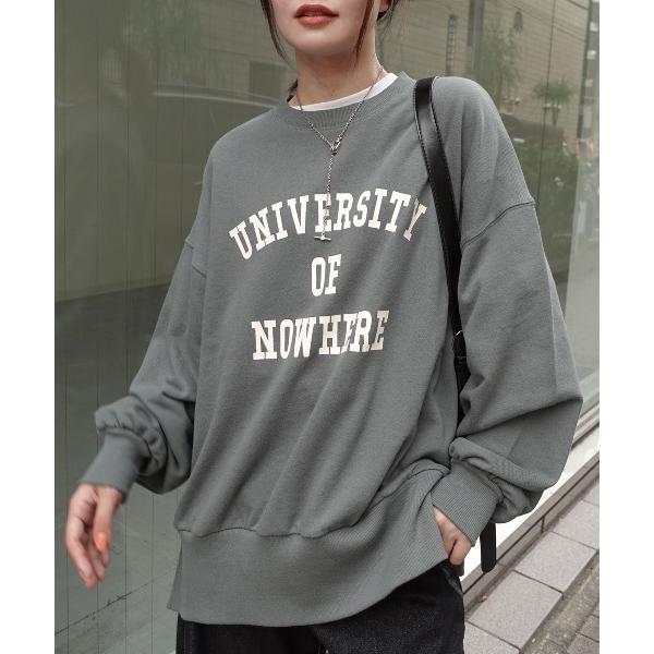 ZOZO問い合わせ番号:55440953ショップ:CORNERS，コーナーズブランド:CORNERS，コーナーズ商品名:サイドスリットビッグカレッジスウェットカテゴリ:トップス>スウェットブランド品番:85838/R252071TO素...