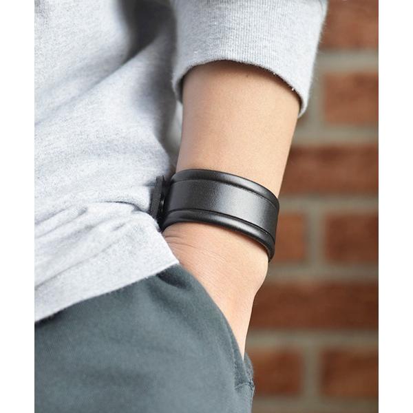 ZOZO問い合わせ番号:55444135ショップ:Fun &amp; Daily，ファンアンドデイリーブランド:Fun &amp; Daily，ファンアンドデイリー商品名:F＆D : Cow Leather Narrow Braceletカ...