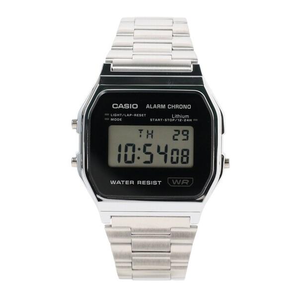 ZOZO問い合わせ番号:55456078ショップ:BEAMS MEN，ビームス メンブランド:CASIO，カシオ，BEAMS，ビームス商品名:CASIO / デジタル ウォッチ シルバー A158WEA-1JFカテゴリ:腕時計>デジタ...
