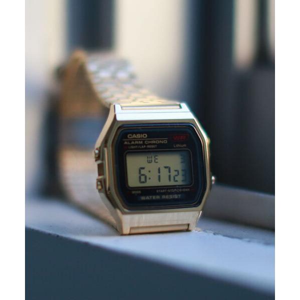 ZOZO問い合わせ番号:55456079ショップ:BEAMS MEN，ビームス メンブランド:CASIO，カシオ，BEAMS，ビームス商品名:CASIO / デジタル ウォッチ ゴールド A159WGEA-1JFカテゴリ:腕時計>デジ...