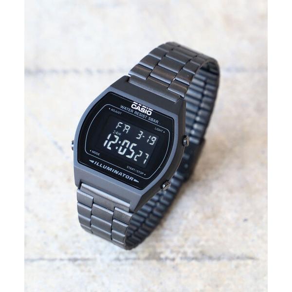 ZOZO問い合わせ番号:55456080ショップ:BEAMS MEN，ビームス メンブランド:CASIO，カシオ，BEAMS，ビームス商品名:CASIO / デジタル ウォッチ ブラック B640WB-1BJFカテゴリ:腕時計>デジタ...