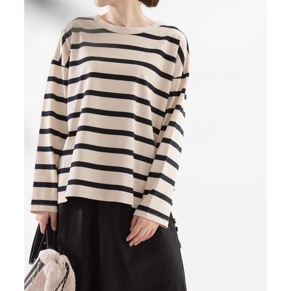 ZOZO問い合わせ番号:55461642ショップ:COO ONLINE，クーオンラインブランド:nop de nod，ノップドゥノッド商品名:USコットンオーバーサイズロングTシャツカテゴリ:トップス>Tシャツ/カットソーブランド品番...