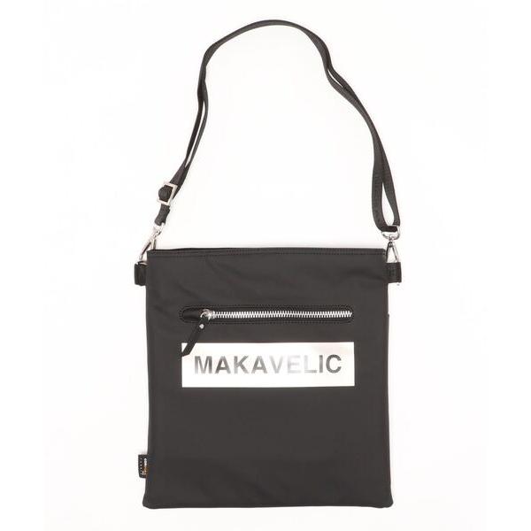 『タイムセール実施中』ZOZO問い合わせ番号:55530723ショップ:NO WAY，ノー ウェイブランド:MAKAVELIC，マキャベリック，NO WAY，ノーウェイ商品名:/MAKAVELIC/BOX-LOGO SHOULDER BAG...
