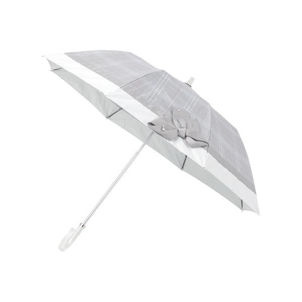 ZOZO問い合わせ番号:55531735ショップ:MOONBAT，ムーンバットブランド:LANVIN en Bleu，ランバンオンブルー，MOONBAT，ムーンバット商品名:遮光 晴雨兼用折りたたみ日傘 楽折 切り継ぎビジューリボンカテゴリ...