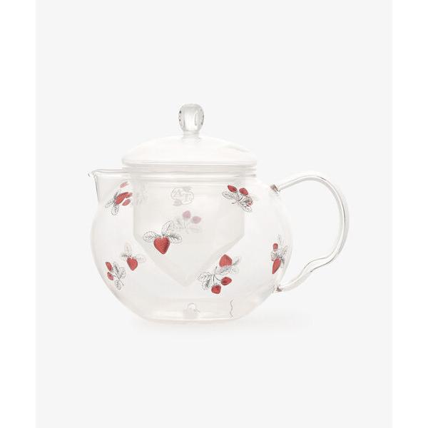 ZOZO問い合わせ番号:55533130ショップ:Afternoon Tea LIVING，アフタヌーンティー・リビングブランド:Afternoon Tea，アフタヌーンティー商品名:ストロベリー耐熱ティーポット/パラレルカテゴリ:食器/キ...