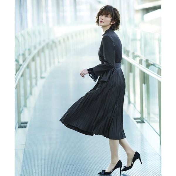 『タイムセール実施中』ZOZO問い合わせ番号:55535405ショップ:RUIRUE BOUTIQUE，ルイルエブティックブランド:RUIRUE BOUTIQUE，ルイルエブティック商品名:ドッキングプリーツワンピースフォーマルセレモニース...