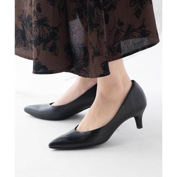 『タイムセール実施中』ZOZO問い合わせ番号:55668559ショップ:JELLY BEANS，ジェリービーンズブランド:JELLY BEANS，ジェリービーンズ商品名:ポインテッドヒールパンプス【Made in Japan】＜ふわさら＞＜...