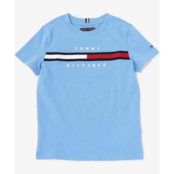 ZOZO問い合わせ番号:55668985ショップ:TOMMY HILFIGER，トミー ヒルフィガーブランド:TOMMY HILFIGER，トミーヒルフィガー商品名:【90~170cm展開】フラッグロゴＴシャツカテゴリ:トップス>Tシ...