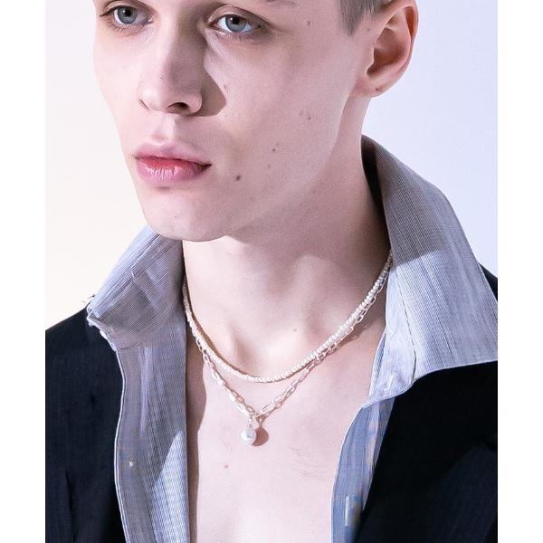 ZOZO問い合わせ番号:55673144ショップ:COMMON WARE，コモンウェアブランド:HERGO，ハーゴ，COMMON WARE，コモンウェアー商品名:NP:HERGO One TOP Pearl Necklace CUT-CHA...