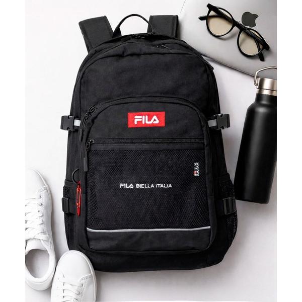 『タイムセール実施中』ZOZO問い合わせ番号:55742263ショップ:Karlas，カルラスブランド:FILA，フィラ，Karlas，カルラス商品名:【FILA/フィラ】大容量リュックサック マルチケース＆カラビナ付き 30L 3層式 バ...