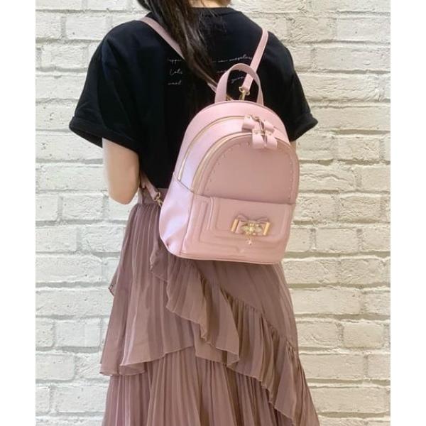 ZOZO問い合わせ番号:55812360ショップ:SAMANTHAVEGA，サマンサベガブランド:SAMANTHAVEGA，サマンサベガ商品名:ビジューリボンリュック(小)カテゴリ:バッグ>バックパック/リュックブランド品番:0007...