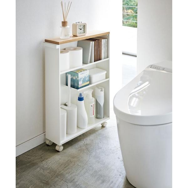 ※このアイテムは返品・交換対象外商品です。ZOZO問い合わせ番号:55813150ショップ:GEORGE'S，ジョージズブランド:tower，タワー，GEORGE'S，ジョージズ商品名:WEB限定 tower ハンドル付きスリムトイレラック...