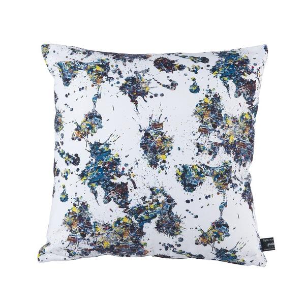ZOZO問い合わせ番号:55955195ショップ:MEDICOM TOY，メディコム・トイブランド:Sync.，スィンク商品名:Sync.【Jackson Pollock Studio】SQUARE CUSHION ”SPLASHカテゴリ:...