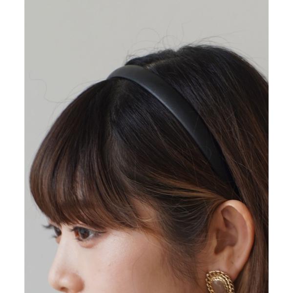 『タイムセール実施中』ZOZO問い合わせ番号:56238535ショップ:RiNc，リンクブランド:ammy.，エイミードット，RiNc，リンク商品名:【 ammy. / エイミードット 】 レザー スリム カチューシャカテゴリ:ヘアアクセサ...