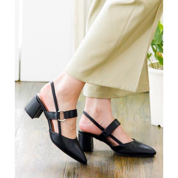 『セール実施中』ZOZO問い合わせ番号:56238688ショップ:attagirl，アタガールブランド:attagirl，アタガール商品名:ポインテッドトゥバックストラップミュールパンプスカテゴリ:シューズ>パンプスブランド品番:10...