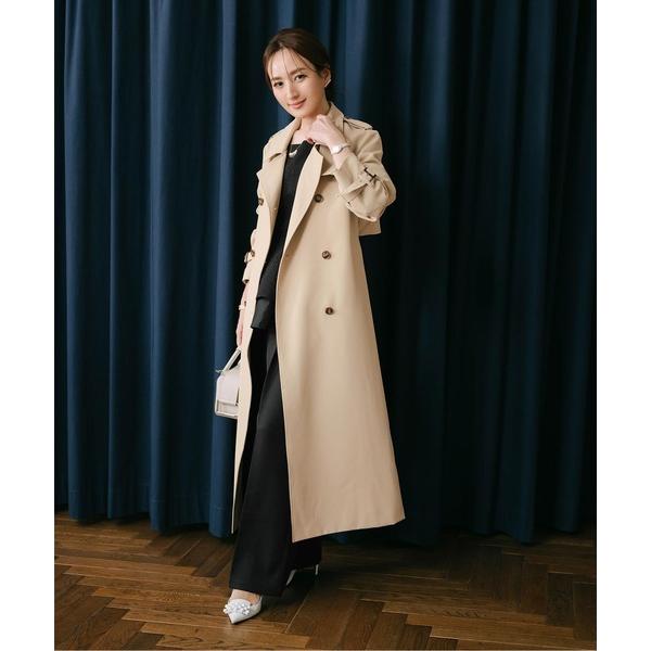 『タイムセール実施中』ZOZO問い合わせ番号:56276873ショップ:ur's，ユアーズブランド:ur's，ユアーズ商品名:ダブルトレンチコートカテゴリ:ジャケット/アウター>トレンチコートブランド品番:BXXN0902素材:【表地...