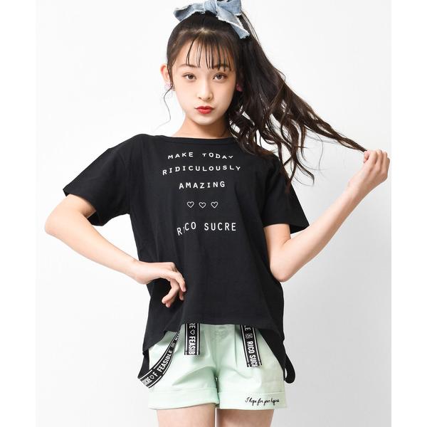 『セール実施中』ZOZO問い合わせ番号:56277713ショップ:SHUSHU，シュシュブランド:RiCO SUCRE，リコシュクレ，SHUSHU，シュシュ商品名:バッククロスTシャツカテゴリ:トップス>Tシャツ/カットソーブランド品...