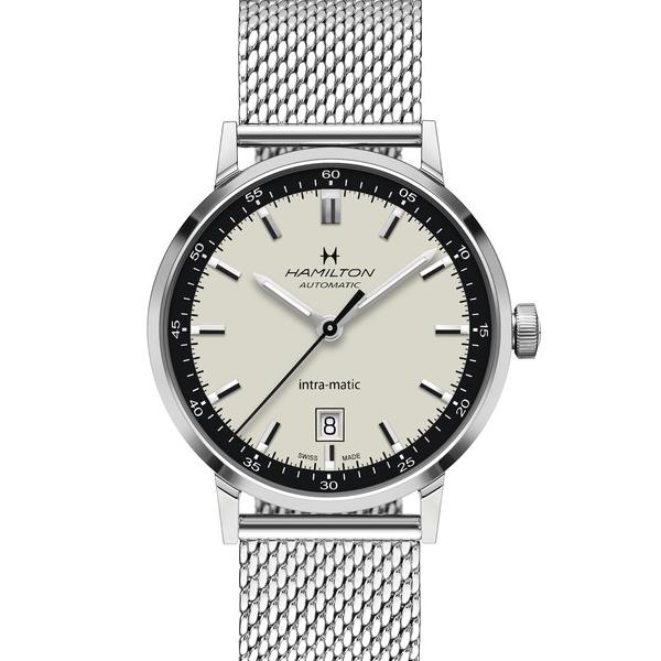 ZOZO問い合わせ番号:56280444ショップ:HAMILTON，ハミルトンブランド:HAMILTON，ハミルトン商品名:HAMILTON [ハミルトン] 腕時計 Intra-Matic （イントラマティック）  オート 自動巻き 40M...