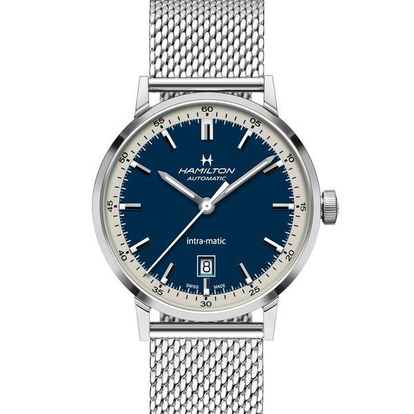 ZOZO問い合わせ番号:56280445ショップ:HAMILTON，ハミルトンブランド:HAMILTON，ハミルトン商品名:HAMILTON [ハミルトン] 腕時計 Intra-Matic （イントラマティック）  オート 自動巻き 40M...