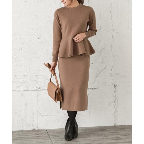 『タイムセール実施中』ZOZO問い合わせ番号:56386730ショップ:SUGAR BISKET，シュガービスケットブランド:La-gemme，ラジェム商品名:日本製 ペプラムトップス×スカートセットアップカテゴリ:ジャケット/アウター&g...