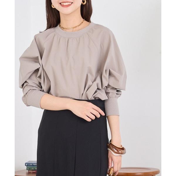 『タイムセール実施中』ZOZO問い合わせ番号:56387210ショップ:OMNES，オムネスブランド:OMNES，オムネス商品名:塩縮加工 タイプライター リブ切替ラグランプルオーバーカテゴリ:トップス>シャツ/ブラウスブランド品番:...